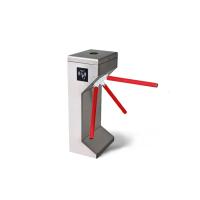 China Mechanical Drive SUS304 Stainless Steel Tripod Turnstile Gate with RFID LED Indicator and 30 Persons/Minute Pass Speed for sale
