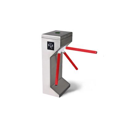 China Mechanical Drive SUS304 Stainless Steel Tripod Turnstile Gate with RFID LED Indicator and 30 Persons/Minute Pass Speed for sale