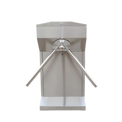 China SS304 Stainless Steel Bi-Directional Tripod Turnstile Gate with 30 Persons/Minute Flow Rate for sale