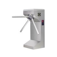 China 304 Stainless Steel RFID Reader Tripod Turnstile Gate with CE Certificate and 510mm Arm Length for sale