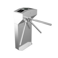 China Remote Control SS304/SS316 Tripod Turnstile Gate with ZKteco System and 25-30 Person/Minute Flow Rate for sale
