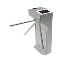 China 1.2mm SS304 35 Persons / Minute Tripod Turnstile Gate with Wire Drawing Surface for Access Control for sale