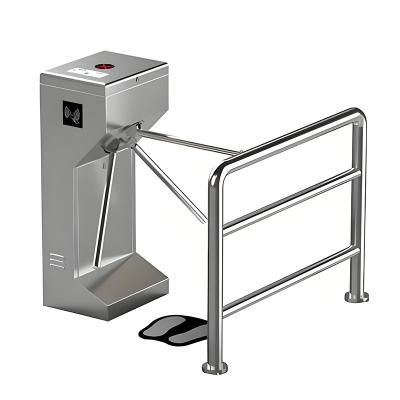 China SS304 Access Control Vertical Tripod Turnstile IP44 With Foam Protection for sale