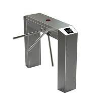 China Bridge Type Tripod Turnstile Gate with 304 or 316 Stainless Steel Housing Auto Reset Function and 510mm Arm Length for sale