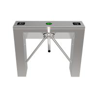China 510mm Arm Tripod Turnstile Barrier SUS304 Rod Solenoid Locking Hydraulic Buffer for sale