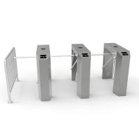 China IP44 Solenoid Locking Tripod Turnstile Gate with 510mm Arm for Office Building Access Control for sale