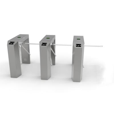 China SS304 Auto Rotate Tripod Turnstile Gate with 510mm Arm Length for Pedestrian Control for sale