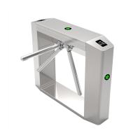 China Bidirectional Electronic Tripod Turnstile Gate with 510mm Arm and Stainless Steel Housing Featuring Auto Reset Function for sale