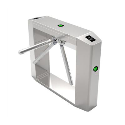 China Bidirectional Electronic Tripod Turnstile Gate with 510mm Arm and Stainless Steel Housing Featuring Auto Reset Function for sale