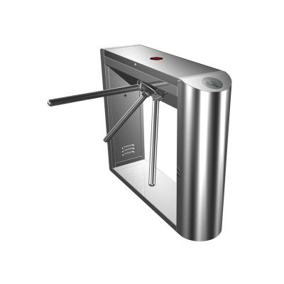 China SS304 IP44 Tripod Turnstile Gate with 500mm Arm for Secure Access Control for sale