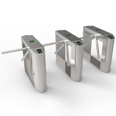 China SS304 Entrance Barrier Gate Tripod Turnstile Gate IP54 Security Access Control for sale
