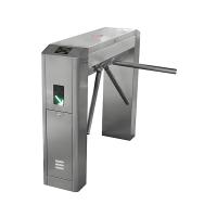 China 304 Stainless Steel Tripod Turnstile Gate with Head Counter and 25-30 Person Per Minute Flow Rate for sale