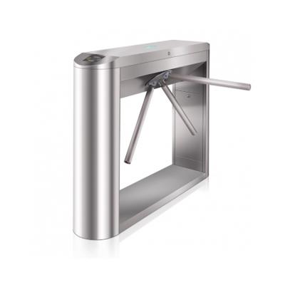 China Heavy Duty 304 Stainless Steel Tripod Turnstile Gate with 30 Person Per Minute Flow Rate for Secure Access Control for sale