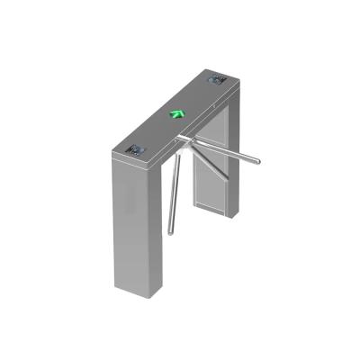 China Bi Directional High Security Tripod Turnstile Dry Contact Control Signal Bridge Style for sale