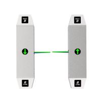 China CE Approved Bi-directional Anti-breakthrough Flap Barrier Gate Pedestrian Turnstile for Secure Access Control for sale