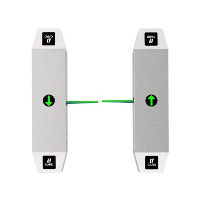 China CE Approved Bi-directional Anti-breakthrough Flap Barrier Gate Pedestrian Turnstile for Secure Access Control for sale