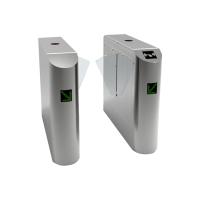 China 27cm Arm Length DC24V 304 Stainless Steel Flap Barrier Gate Speed Gate for Access Control for sale