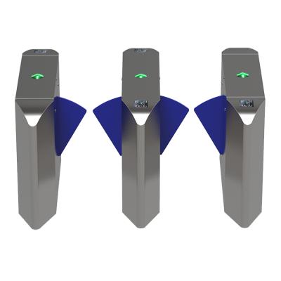 China DC 24V Motor Anti Jumping Flap Barrier Gate with 1 Second Running Speed and Backup Battery for sale