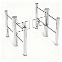 China SS304 Pedestrian Swing Gate with 1500mm Width and Anti Tailgating for Wheelchair Access for sale