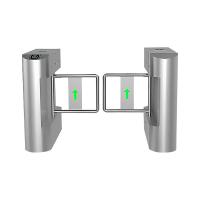 China Safety Double Side Pedestrian Swing Gate With Infrared Sensors and 1.5s Opening Speed for sale