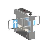 China AC220V Fingerprint Swing Barrier Gate with 800mm Arm Length for Hospital Security for sale
