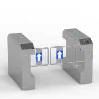 China IP54 Pedestrian Swing Gate with Biometric Device Control and DC24V Brushless Motor for Secure Access for sale
