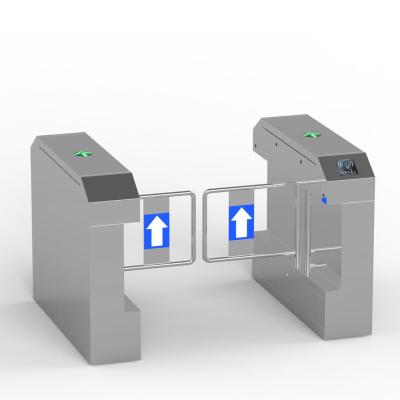 China IP54 Pedestrian Swing Gate with Biometric Device Control and DC24V Brushless Motor for Secure Access for sale