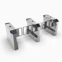 China 600mm Channel 1s Gate Opening Speed SS304 Bi Directional Swing Turnstile for Office Security for sale