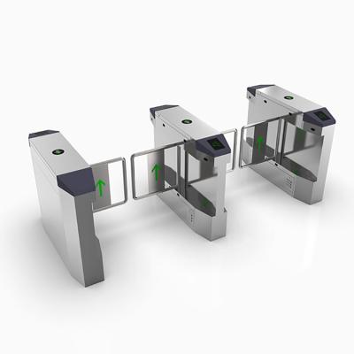 China 600mm Channel 1s Gate Opening Speed SS304 Bi Directional Swing Turnstile for Office Security for sale