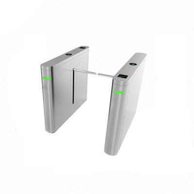China 550mm Passage Width 304 Stainless Steel Optical Arm Drop Turnstile with 5 Million Operation Cycles for sale