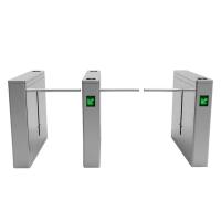 China SS304 Material Drop Arm Turnstile with 30 Persons/Min Flow Rate and IP54 Rating for Secure Access Control for sale