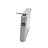 China 1000mm Lane Width Bidirectional  Reader Drop Arm Turnstile with SUS304 Stainless Steel Construction for sale