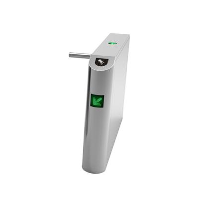China 1000mm Lane Width Bidirectional  Reader Drop Arm Turnstile with SUS304 Stainless Steel Construction for sale