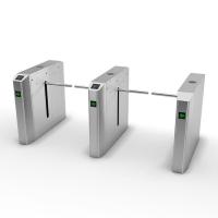 China Beam Sensors Drop Arm Turnstile BLDC 500mm Arm Access Control Security Gate for sale