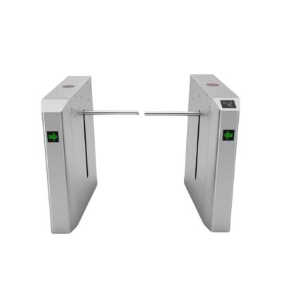 China Infrared Sensor Security Gate Turnstile Drop Arm Turnstile For Public Access Control for sale