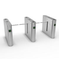 China Infrared Photocell Anti-Pinch Single Arm Turnstile with 24V DC Motor for Secure Access Control for sale