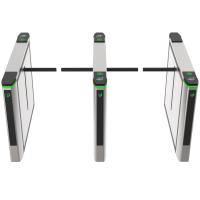 China 304 Stainless Steel Remote Control Single Arm Turnstile with Infrared Sensors for Secure Access Control for sale