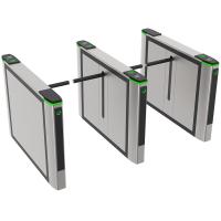 China Mirron Finish Stainless Steel Drop Arm Turnstile with 1S Arm Opening/Closing Time and 5 Million Times Normal Life for sale