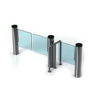 China 200W DC24V Brushless Motor Pedestrian Security Gate with 0.4S Opening Time Swing Barrier Gate for sale