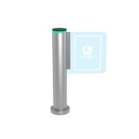 China Column Type Swing Barrier Gate with 200W DC Brushless Motor and 1000mm Arm for Pedestrian Access Control for sale