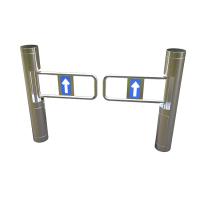 China Full Automatic Bi-Directional Pedestrian Swing Gate with 304 Stainless Steel Construction for sale