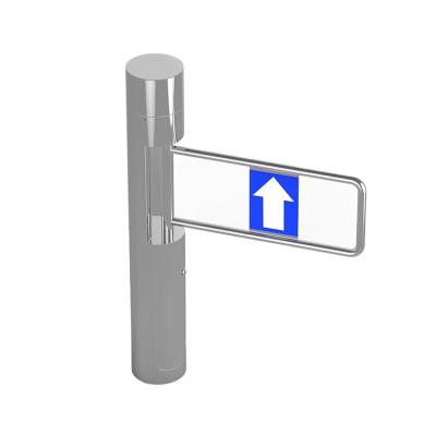 China Motorized Swing Barrier Gate with 1.5m Width 304 Stainless Steel for Handicapped Access for sale