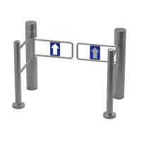 China SS304 Cabinet Swing Barrier Gate with DC Brushless Motor and 730mm Arm for Access Control for sale