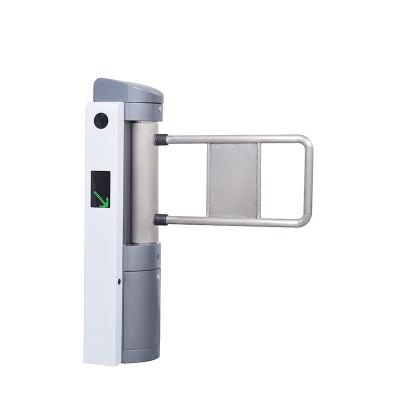 China 900mm Arm Length Waterproof Swing Barrier Gate with DC 24V Motor for Supermarket Access Control for sale