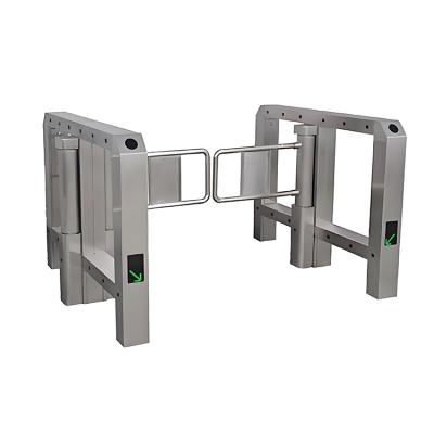 China Infrared Sensor Pedestrian Swing Gate with 304 Stainless Steel Housing and High Speed Operation for sale