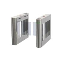 China 40W SS304 IP45 Acrylic Swing Barrier Turnstile Gate for Access Management for sale