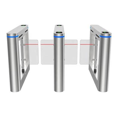 China 0.2S Swing Barrier Gate Width 600mm BLDC Motor Swing Barrier Turnstiles for sale