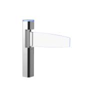China DC24V Brushless Motorized 304 Stainless Steel Swing Barrier Gate with Customizable Arm Length for sale