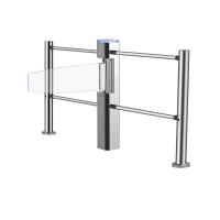 China SUS304 Face Recognition Pedestrian Swing Gate with 1.5s Opening Speed for Access Control for sale
