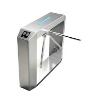 China 304 Stainless Steel Tripod Turnstile Gate with Bi-directional Pass and 510mm Arm Length for Secure Access Control for sale